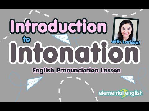 Pronunciation and Intonation | Help Yourself English
