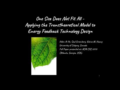 Persuasive Eco-Feedback Technologies – The Mindful Academic