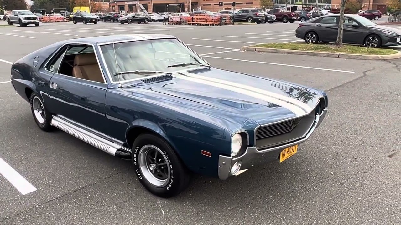 Go Package 390 V8: 1969 AMC AMX | Barn Finds
