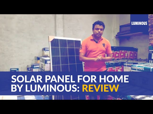 Luminous Solar Panels - Luminous solar panel Trader - Retailer from Chennai