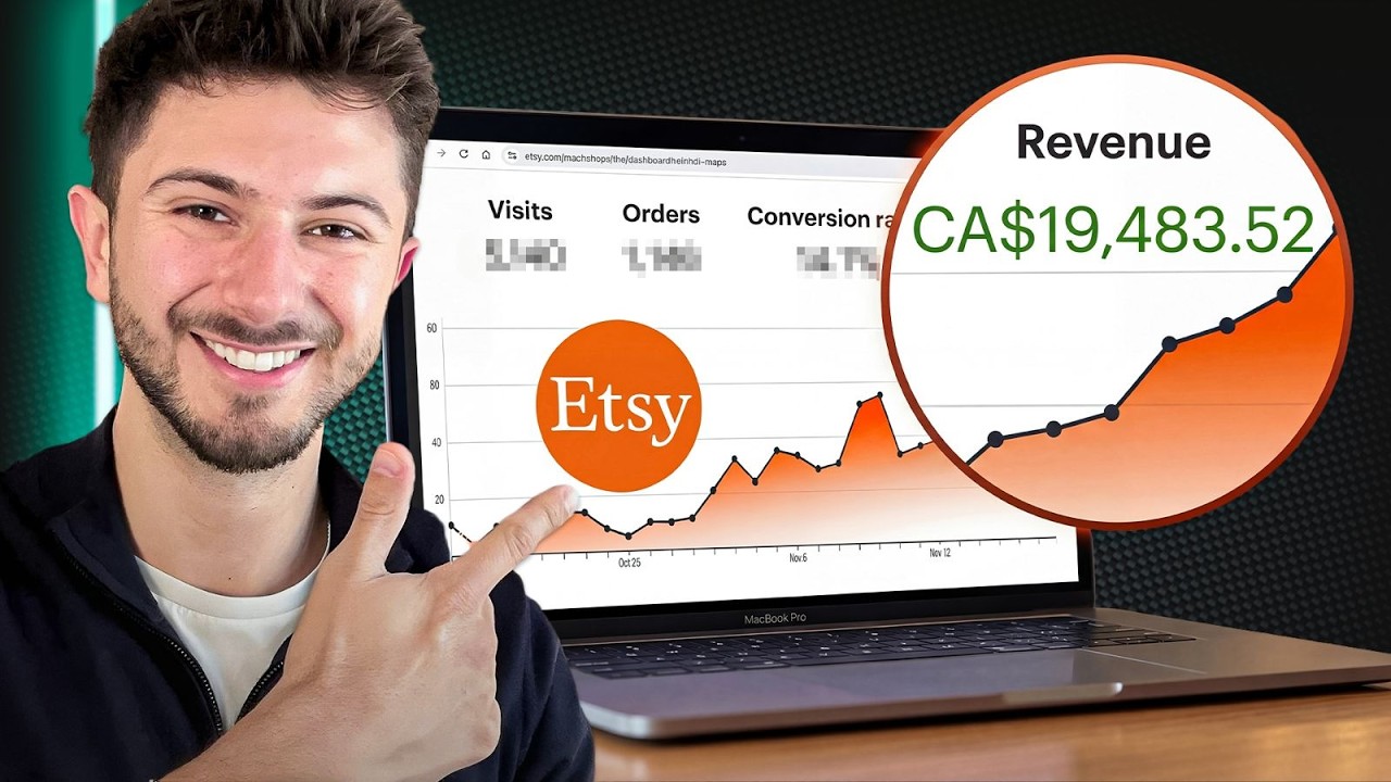 From $25 to $19,000/Month on Etsy in 4 Months (Student Interview)