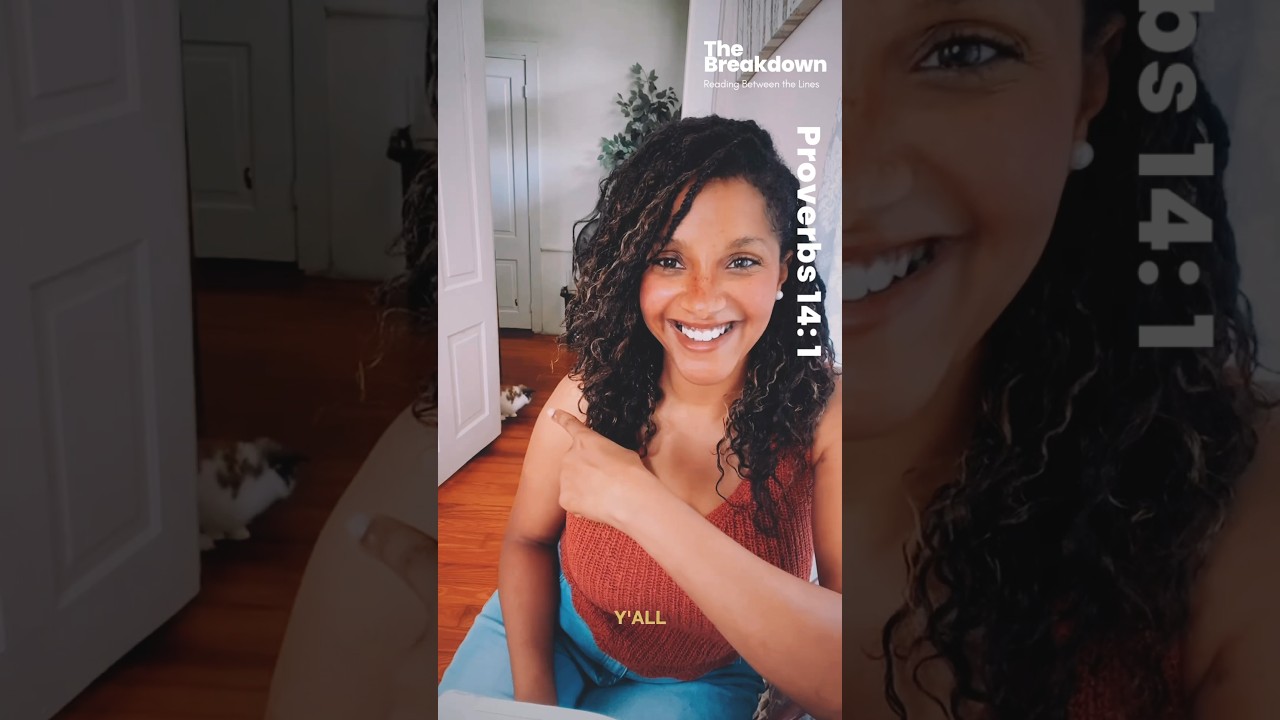 The breakdown 🧱| 𝗣𝗿𝗼𝘃𝗲𝗿𝗯𝘀 𝟭𝟰:𝟭 #Faith #Christ #Christiancontent #Biblestudy