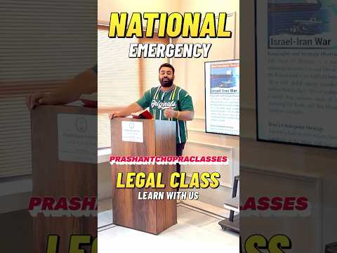 National Emergency Article 352, 356, 358, 360. #lawschool #lawdegree #law #clat #pacificlawacademy