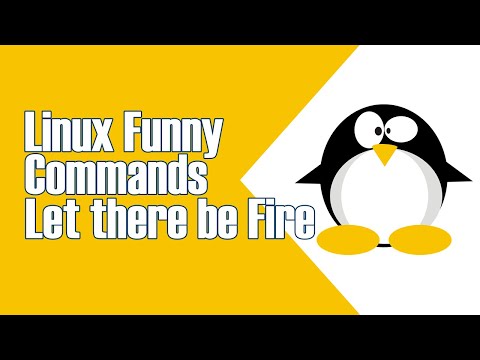 Linux funny commands | let there be fire – Digital Freedom