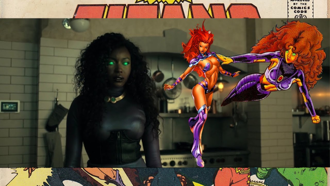 Starfire - All Scenes P1 (Titans S3)