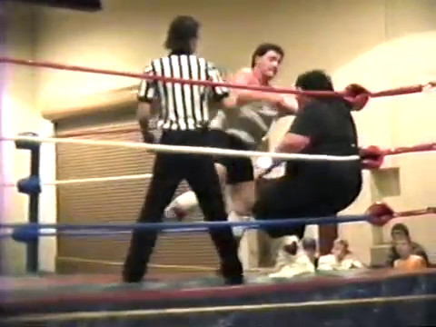 Jasper Indiana pro wrestling show 1990