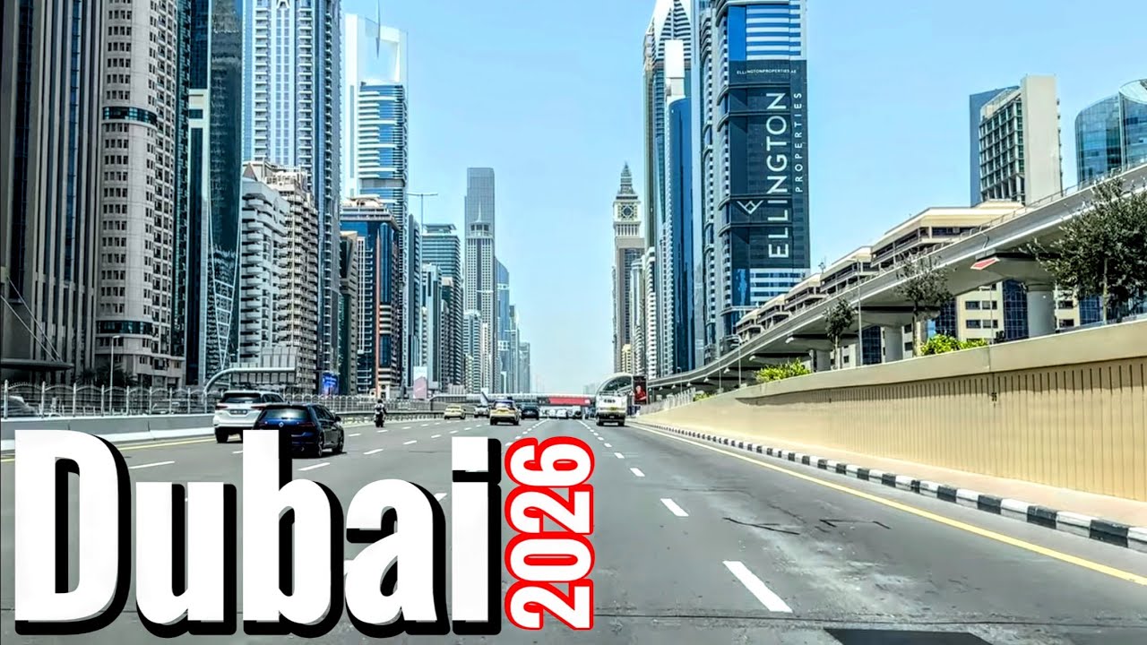 Amazing City - Dubai Downtown- UAE - Drive To Deira  