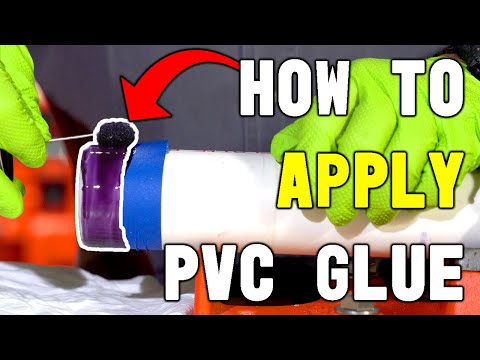 The BEST Way to Apply PVC Glue