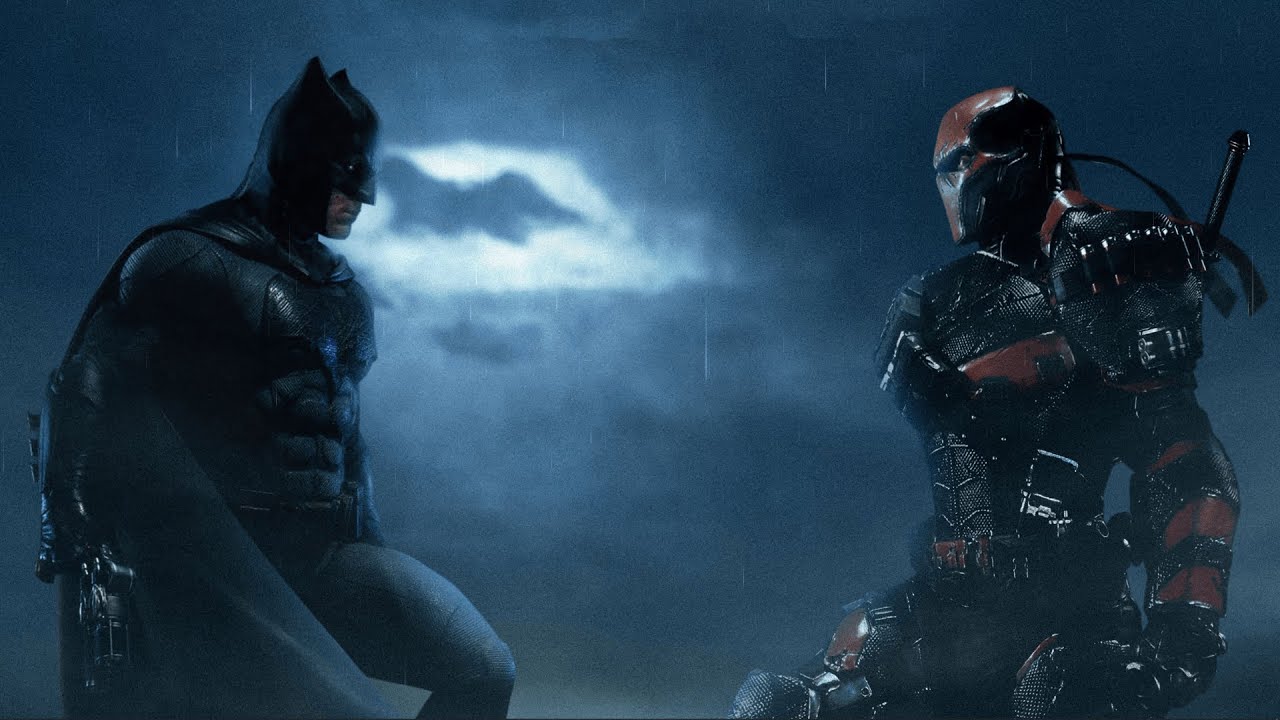 Batman vs Deathstroke live wallpaper ( Wallpaper engine )