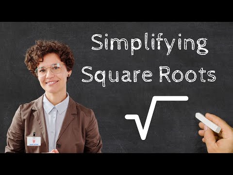 Simplifying Square Roots (Variables) Stage 8/Grade 8 Mathematics