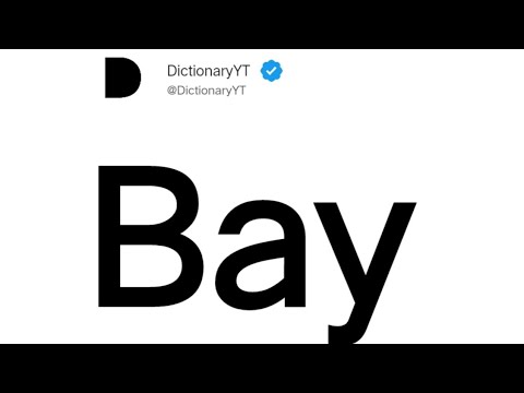 Bay Meaning in English