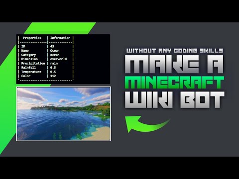 Discord Minecraft Wiki Bot (Discord.js v14)