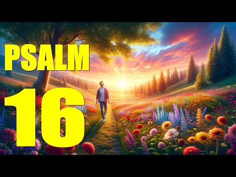 Psalm 16 Reading: Finding Joy and Security in God's Presence (With words - KJV)