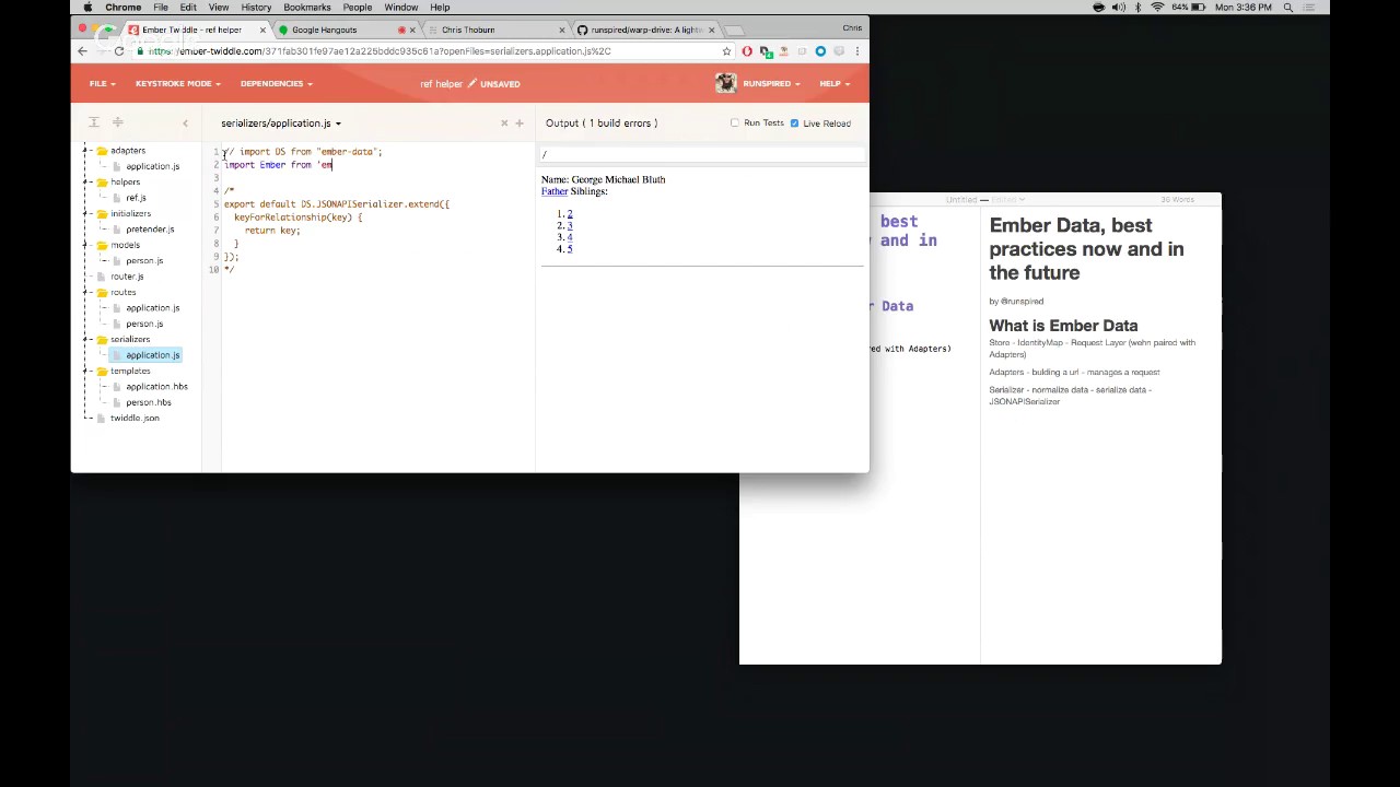 Ember Data, best practices now and in the future