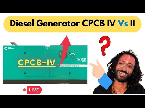 what is CPCB-IV Norms vs CPCB-II in Diesel Generators|CPCB-IV 🆚 CPCB-II