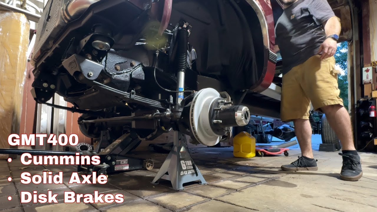 GMT400 Solid Axle Swap Steering Setup