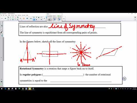 Symmetry and Compositions of Rigid Motions