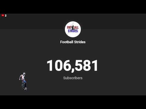 Live Subscriber Countdown to 1,000,000 Subscribers