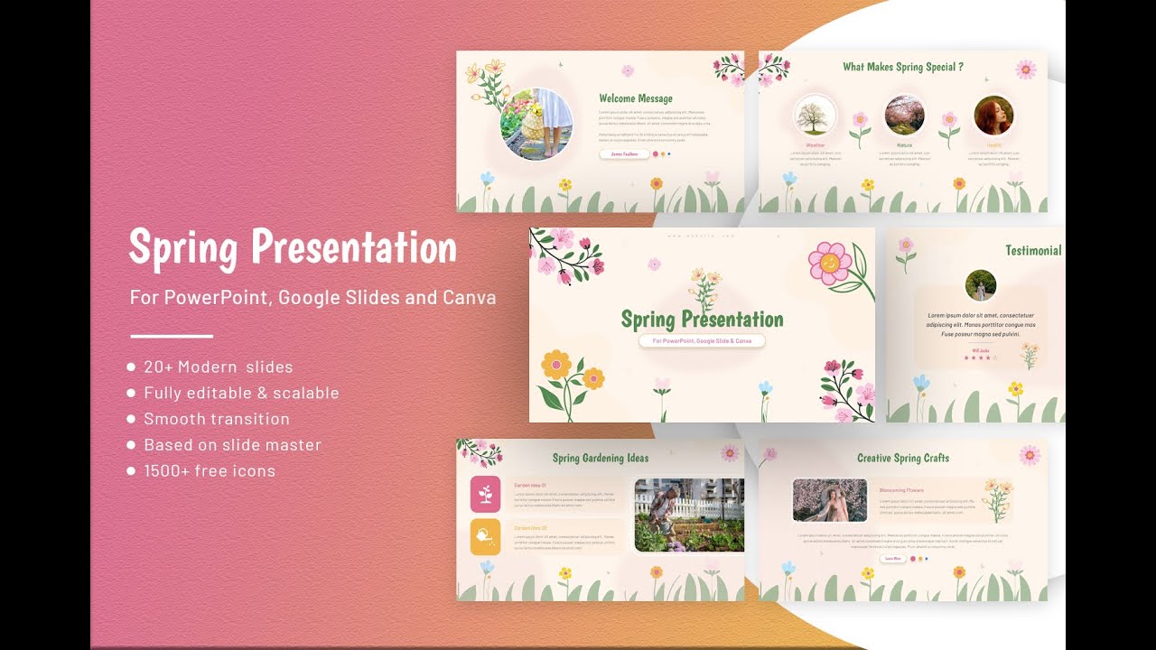 Spring Presentation Template