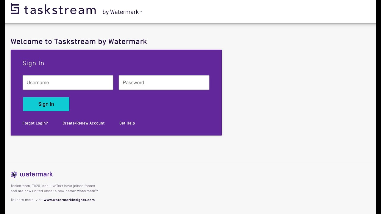 Taskstream Orientation Video