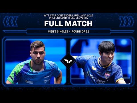 FULL MATCH | Darko Jorgic vs Park Ganghyeon | MS R32 | #WTTLjubljana 2025