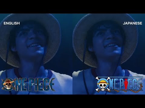 ONE PIECE (Live Action) Dub vs Sub!