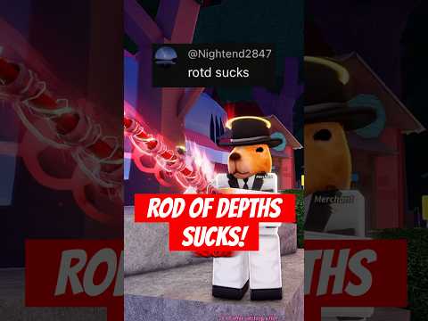 🚨 ROD OF DEPTHS SUCKS 😱 #roblox #fisch #robloxfyp