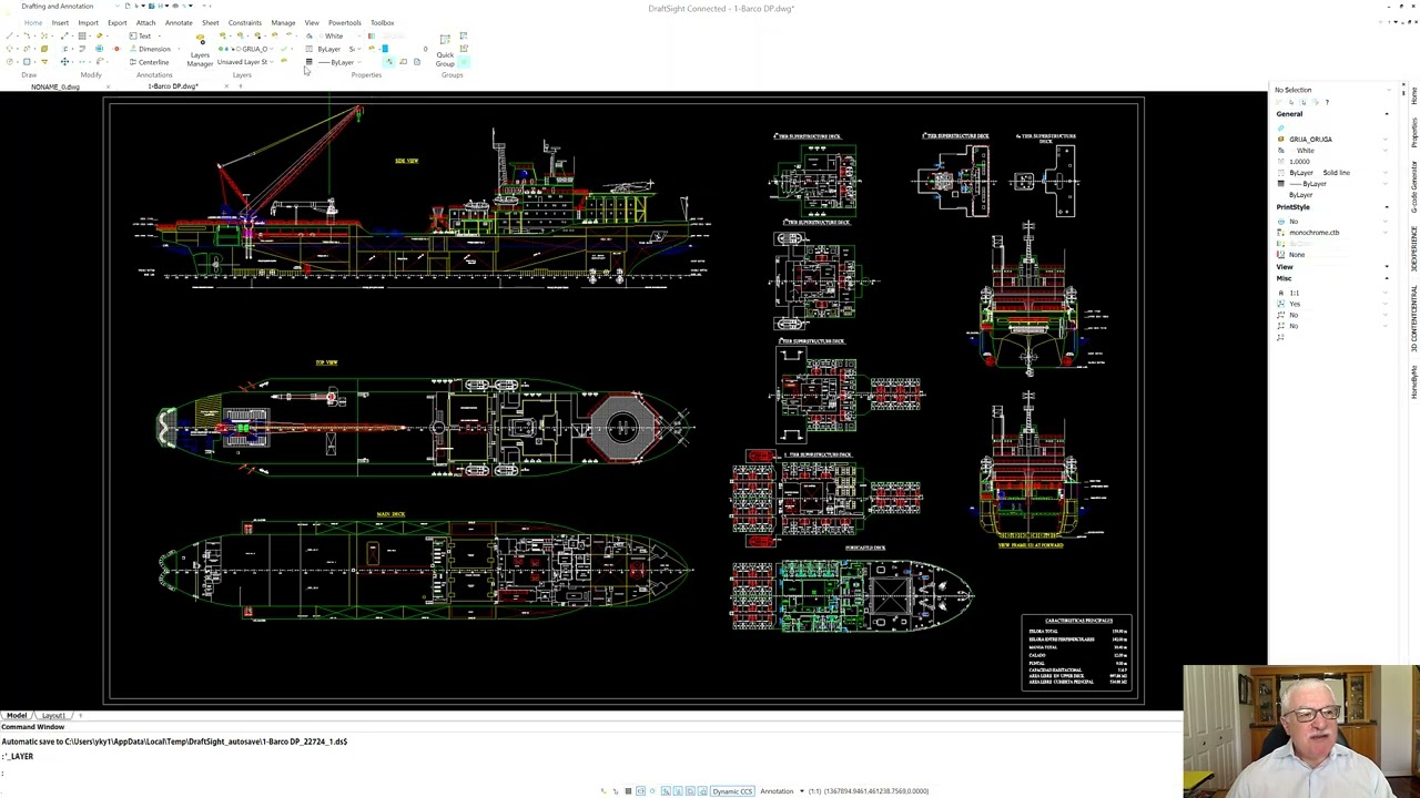 Layer Preview: DraftSight Features