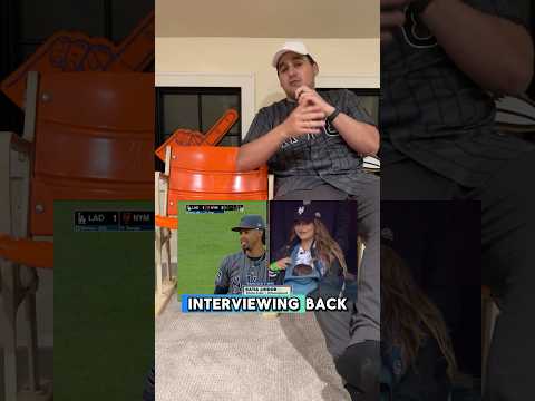 My Take on the ESPN MLB On Field Interviews