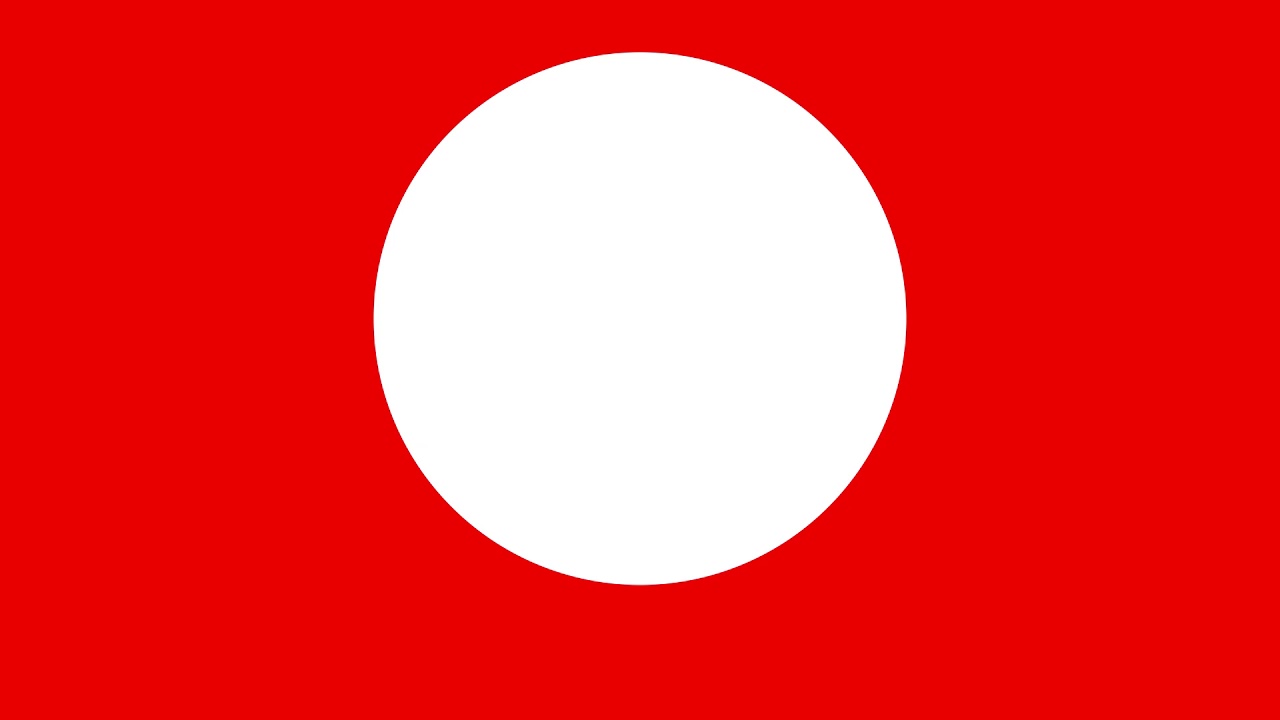 White Circle Red Background Up To Down