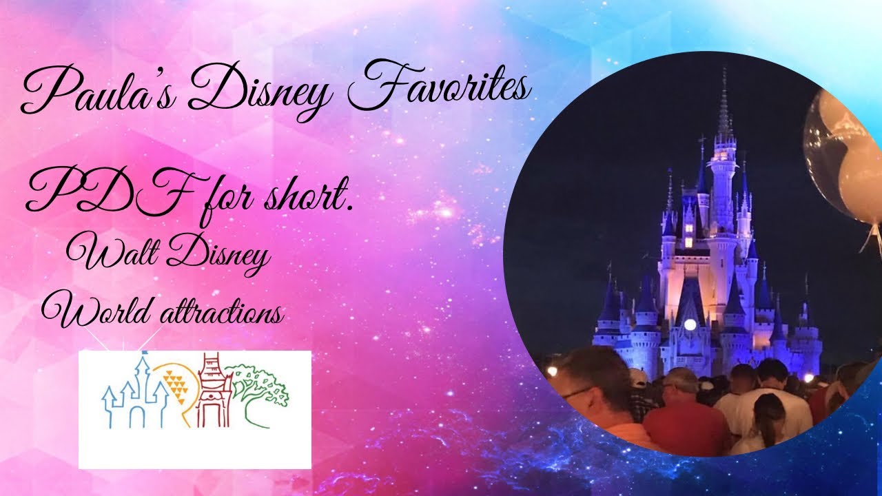 Paula’s Disney favorites| Pdf| Walt Disney World attractions