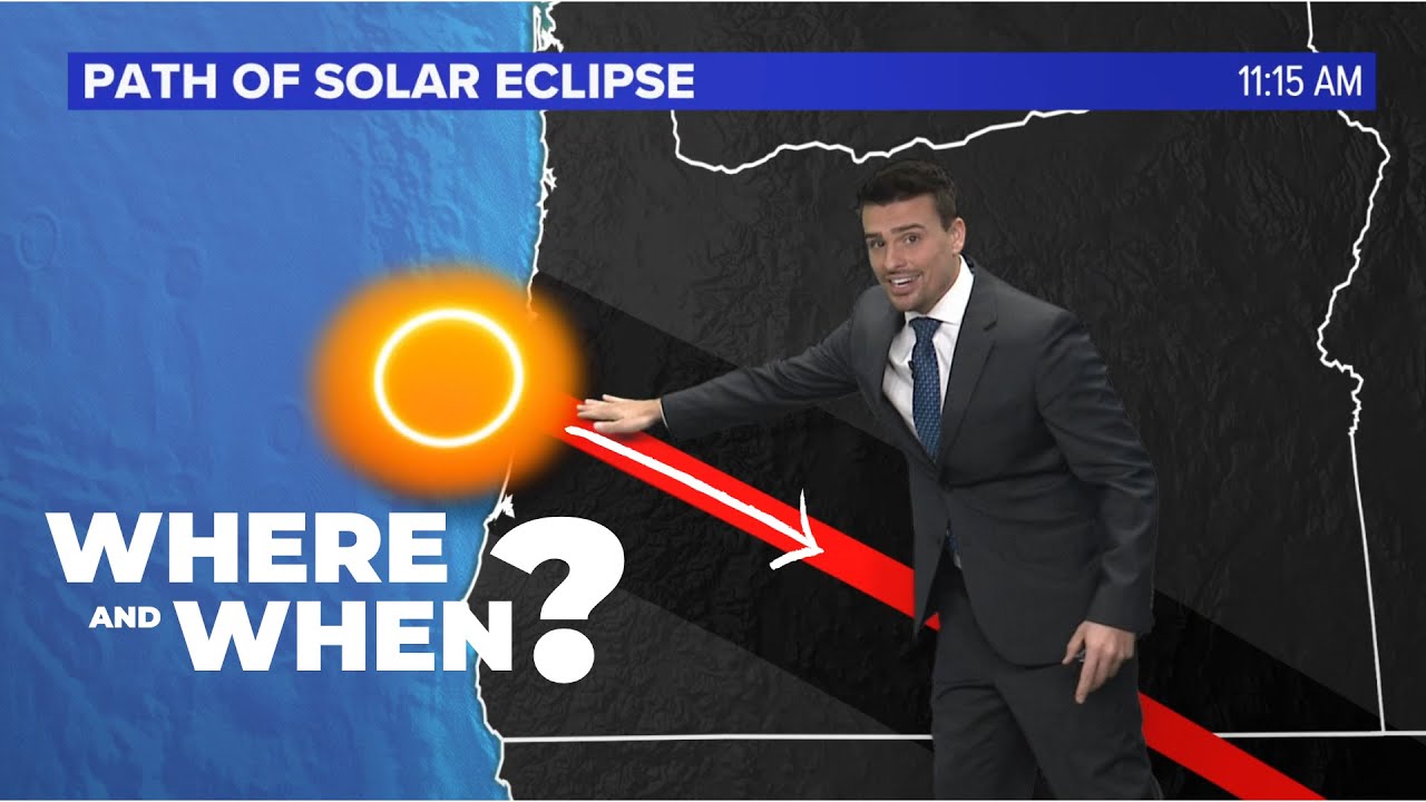 Ring Of Fire SOLAR ECLIPSE | Minute-by-minute look at the path across the USA