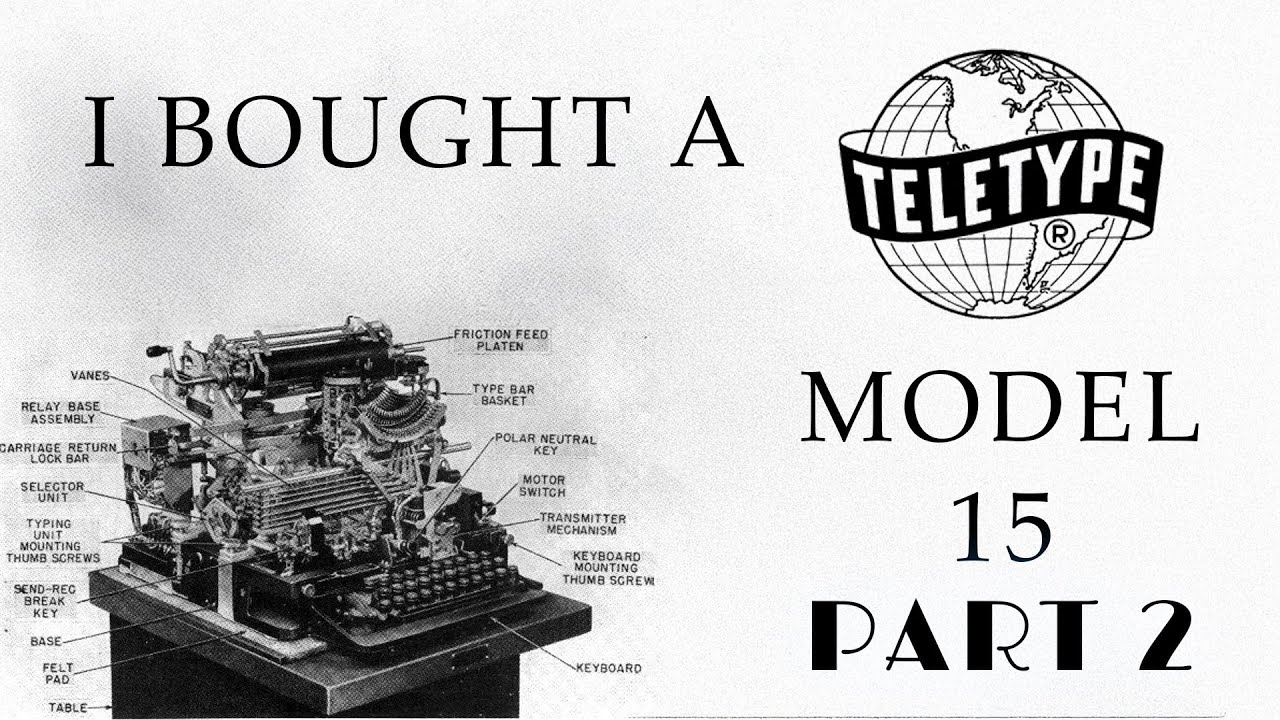 I bought a Teletype Model 15 - Part 2
