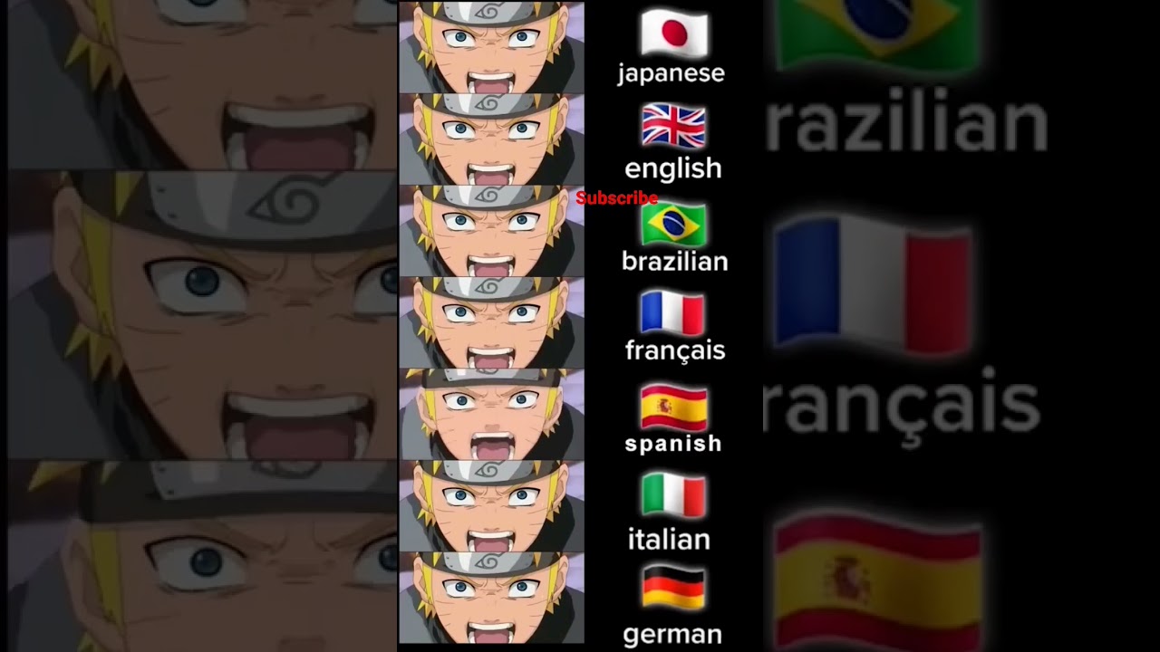 Naruto saying Sasuke in different languages🥶 #naruto #sasuke #anime #ytshorts #shorts#naruto#anime