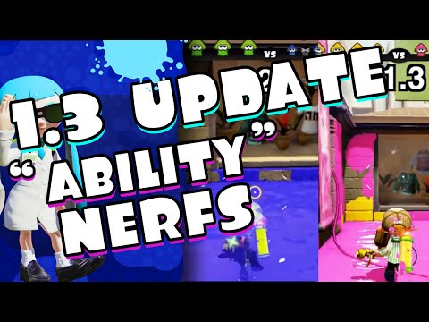 1.3 Patch Ability Nerfs (Ink Resistance, Stealth Jump, & Ninja Squid) Splatoon Nintendome