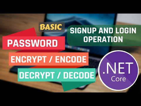 Learn Password Encrypt and Decrypt Operation | Signup and Login | ASP NET Core Web API - Mind Luster