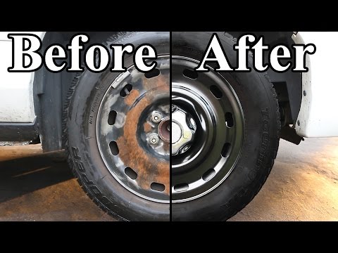 How To Paint Car Wheels — DIY Car Wheel Painting