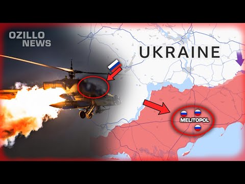 4 MINUTES AGO! The magic of Ukraine! Russian combat helicopters are destroyed like toys!