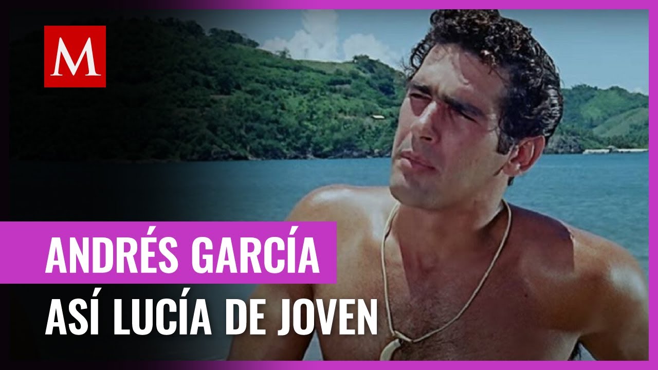 Quite a heartthrob! This is how Andrés García looked when he was young.