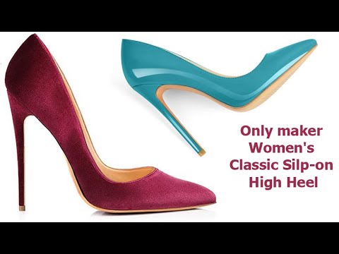 onlymaker Women's Pointed Toe Stilettos High Heel (UK, US) - Women's Court Shoes