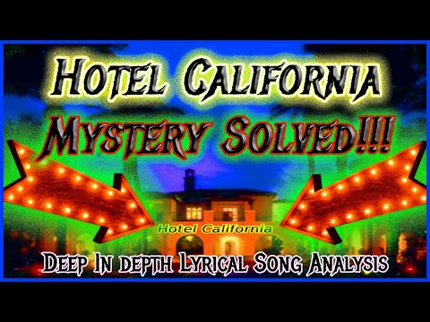 What Is Hotel California??? The True Meaning of Hotel California Video Analysis of The Eagles