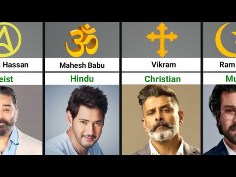Religion of South Indian Actors | Tollywood Actors and their Religion