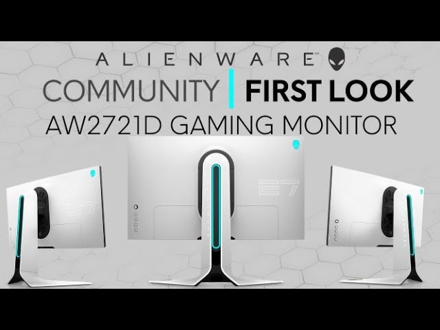 New Alienware 27 Gaming Monitor AW2721D 2560 x 1440 SEALED BOX ...