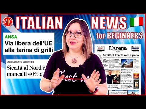 ITALIAN NEWS for Beginners | Learn Italian with the News Easy Edition