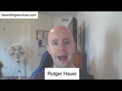 How to Pronounce Rutger Hauer
