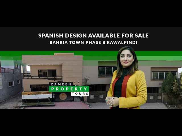 Spanish Design House Available For Sale In Bahria Town Phase 8 ...