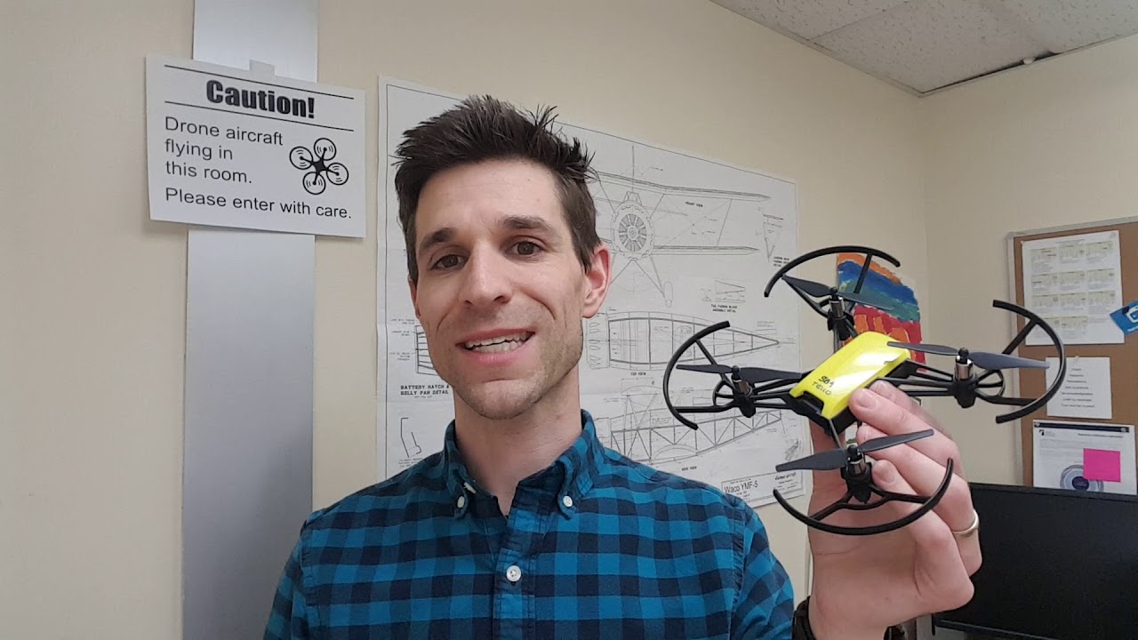 Tello Coding Drone in School