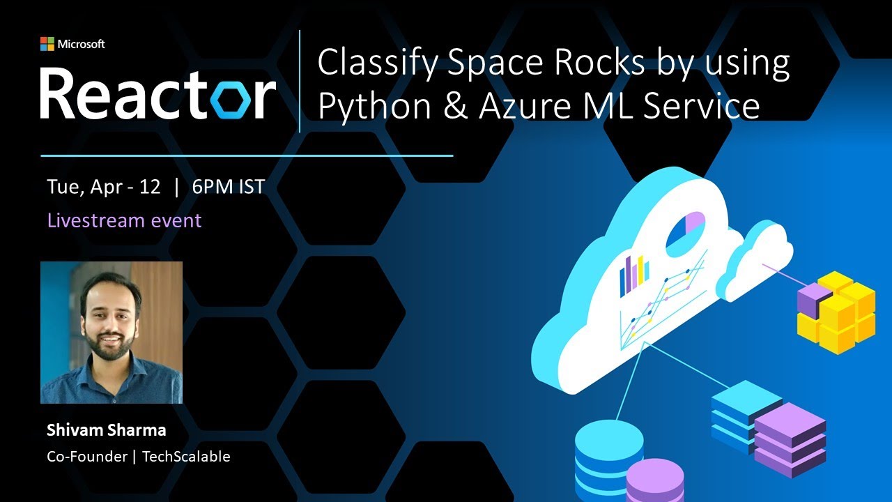 Classify Space Rocks by using Python & Azure ML Service
