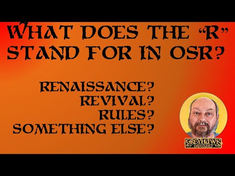 What Does the R Stand For?