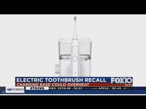 Water Pik recalls Sonic-Fusion flossing toothbrushes over potential fire